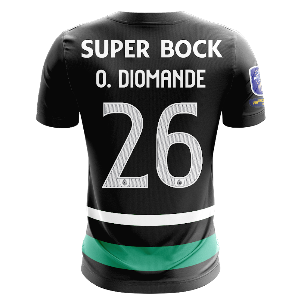 Ousmane Diomande | Sporting CP - SL Benfica | MatchWornShirt