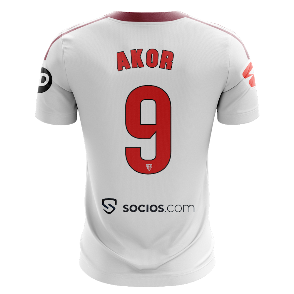 Akor Jerome Adams | Sevilla FC - Real Oviedo | MatchWornShirt