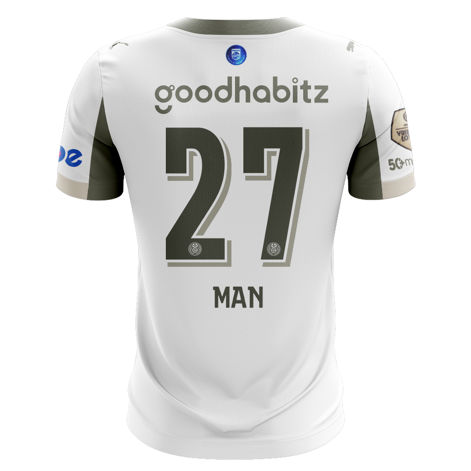 Dennis Man | Fortuna Sittard - PSV | MatchWornShirt