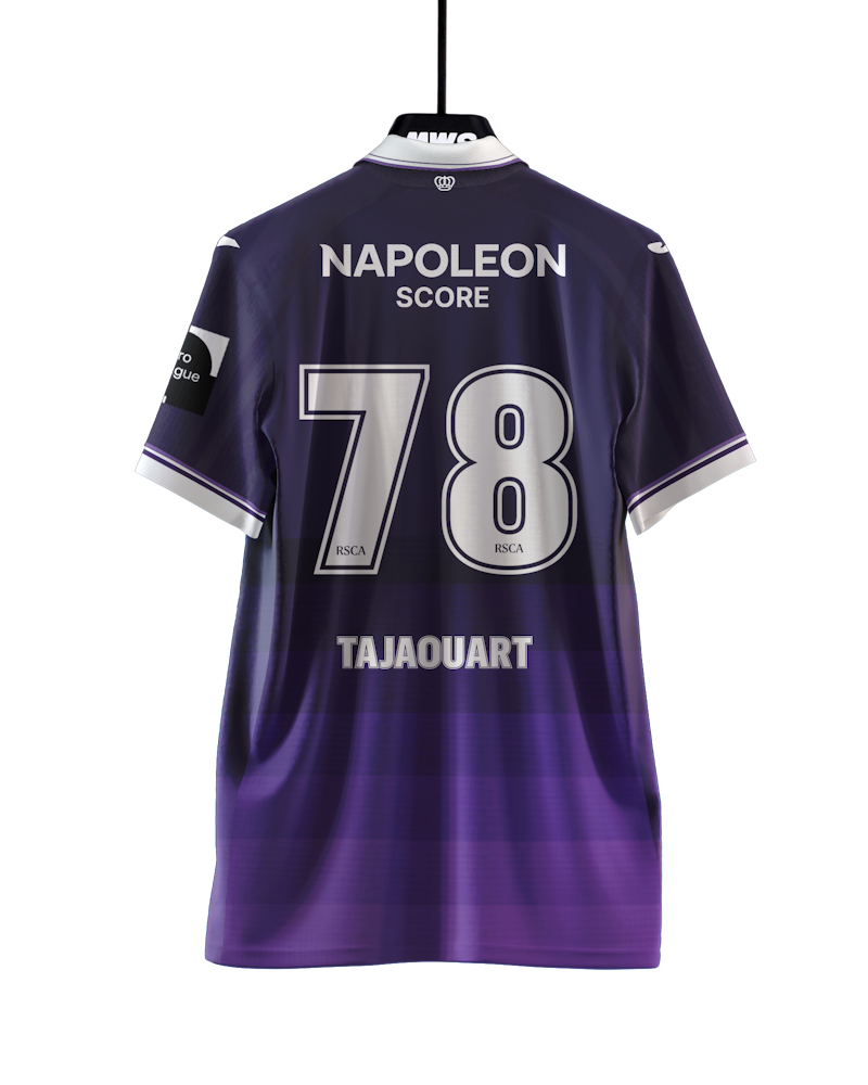 Anas Tajaouart | RSC Anderlecht - Cercle Brugge | MatchWornShirt