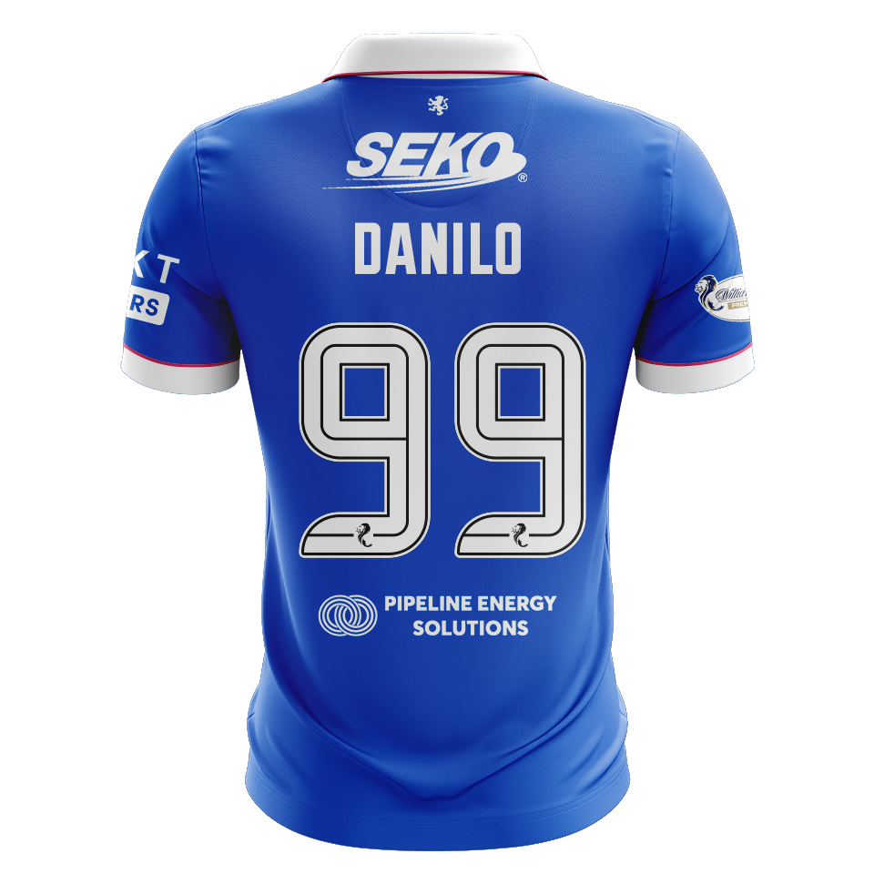 Danilo Pereira da Silva | Rangers - Aberdeen | MatchWornShirt