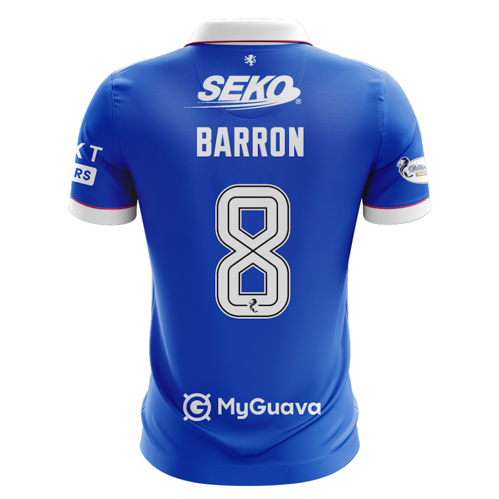 Connor Barron | Celtic - Rangers | MatchWornShirt