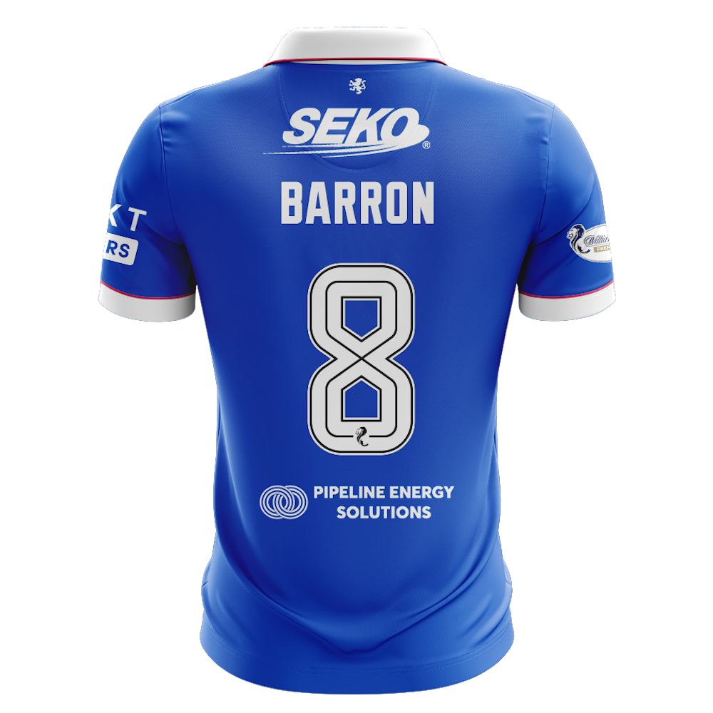 Connor Barron | Rangers - Aberdeen | MatchWornShirt