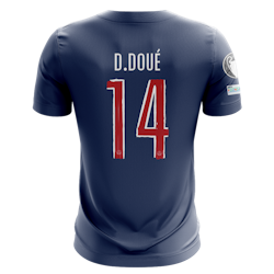 Désiré Doué | Paris Saint-Germain - Tottenham Hotspur | MatchWornShirt