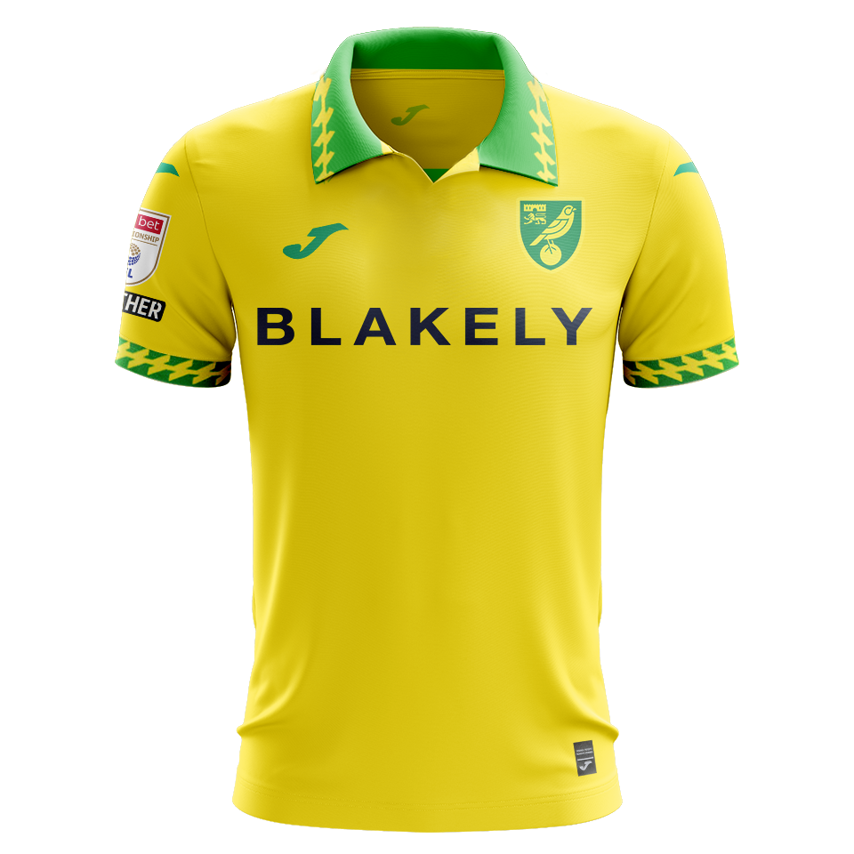 Benjamin Joshua Chrisene | Norwich City - Coventry City | MatchWornShirt