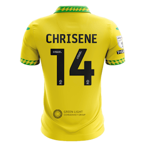 Benjamin Joshua Chrisene | Norwich City - Coventry City | MatchWornShirt