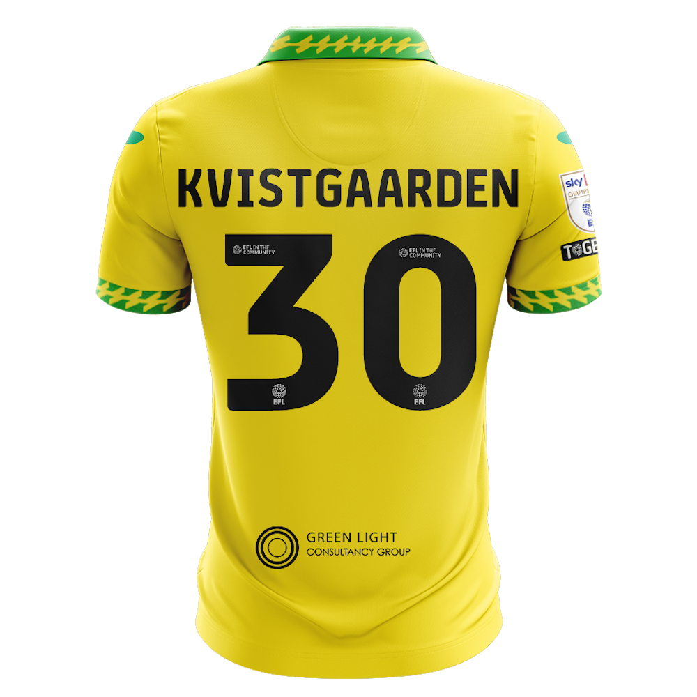 Mathias Kvistgaarden | Middlesbrough - Norwich City | MatchWornShirt