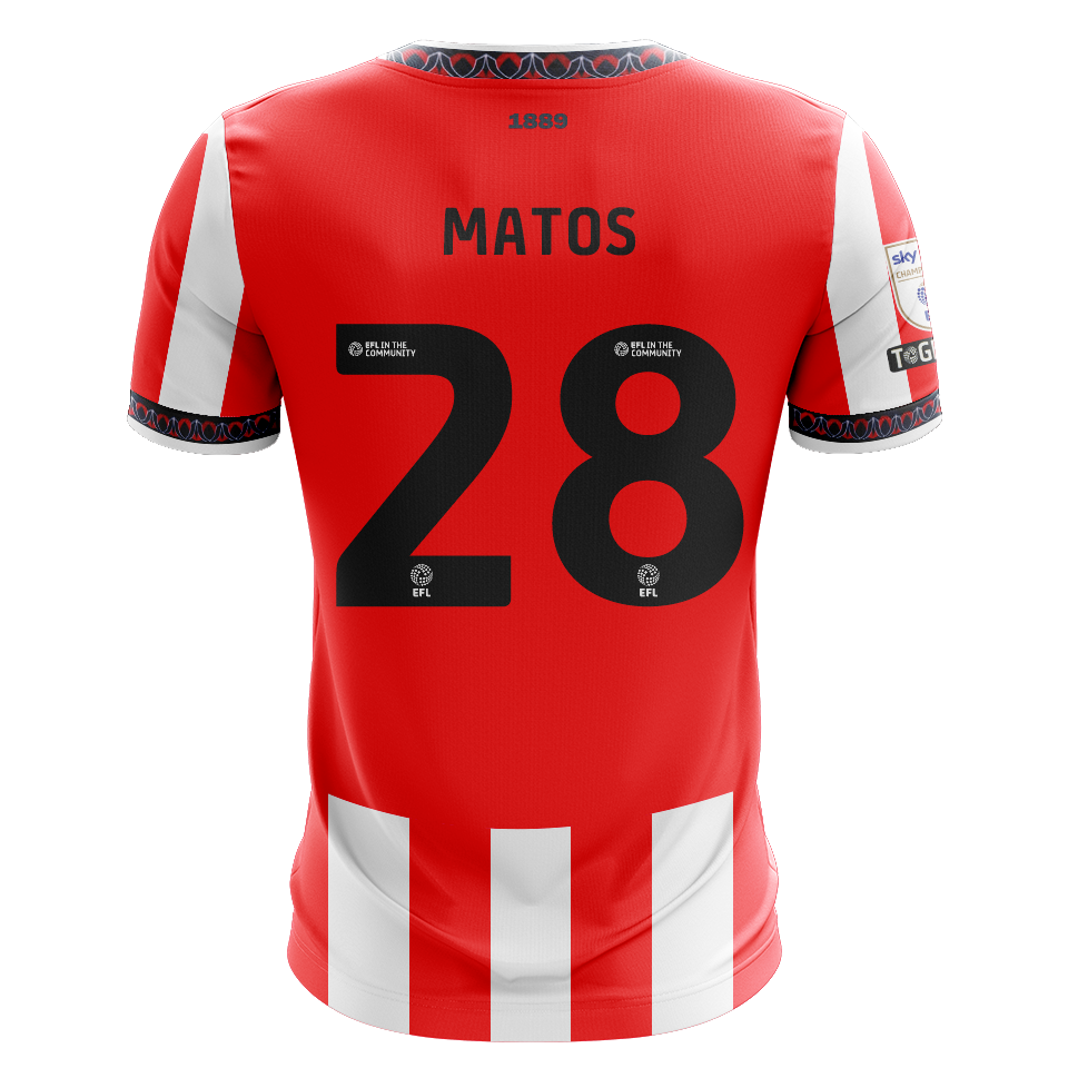Alex Matos | Sheffield United - Ipswich Town | MatchWornShirt