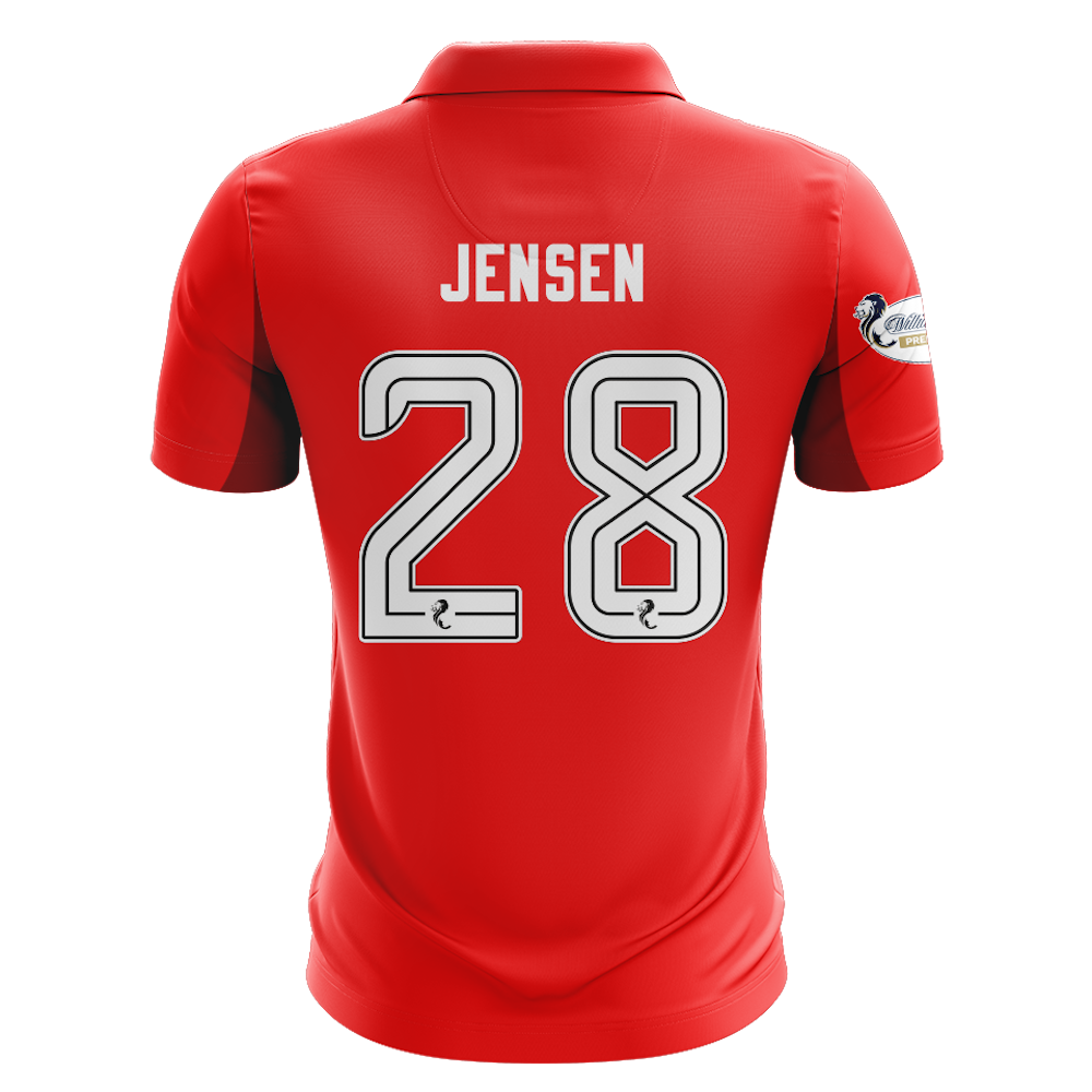 Alexander Jensen | Hibernian - Aberdeen | MatchWornShirt