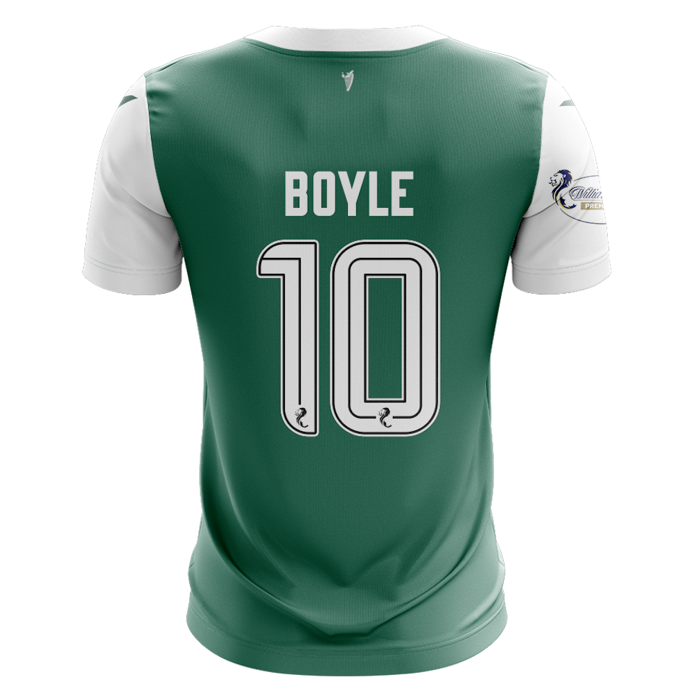 Martin Boyle | Hibernian - Dundee United | MatchWornShirt