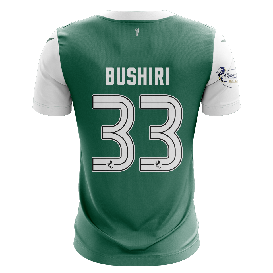 Rocky Bushiri | Hibernian - Rangers | MatchWornShirt