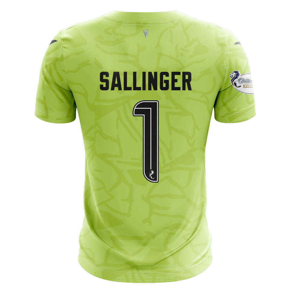 Raphael Sallinger | Falkirk - Hibernian | MatchWornShirt