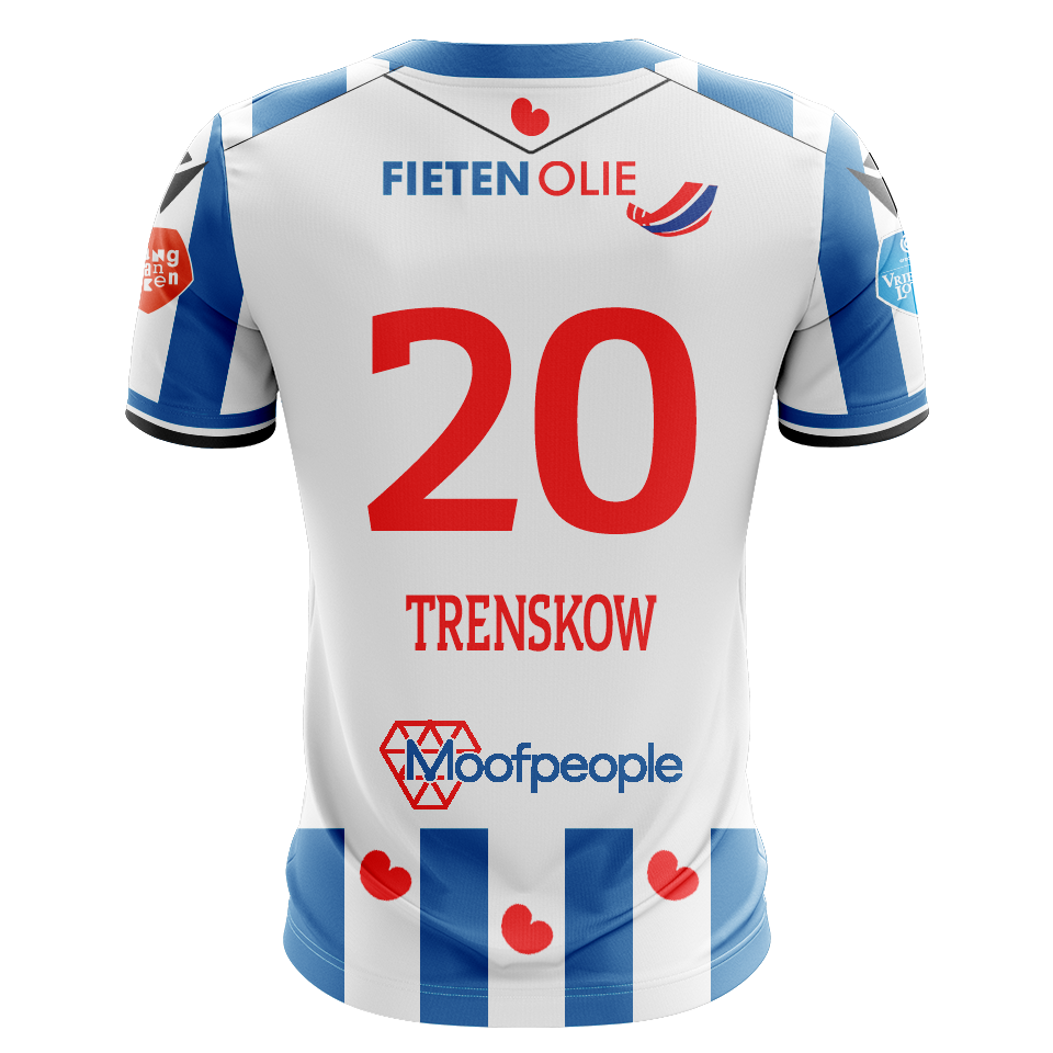 Jacob Trenskow | SC Heerenveen - Feyenoord | MatchWornShirt