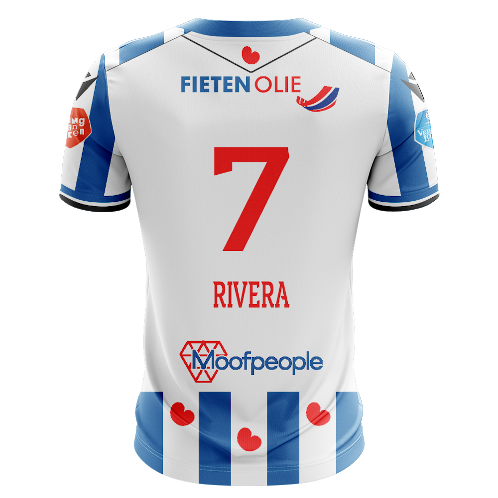 Maxence Rivera | SC Heerenveen - FC Utrecht | MatchWornShirt