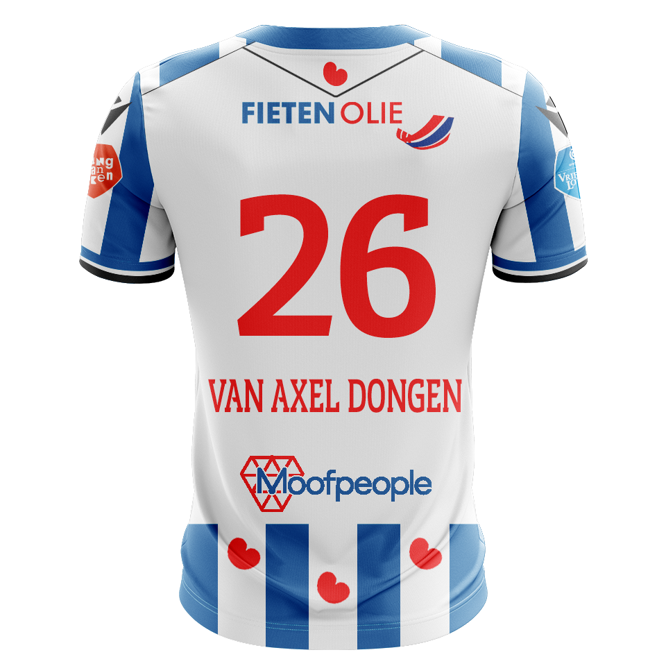 Amourrichio Van Axel Dongen | SC Heerenveen - Feyenoord | MatchWornShirt