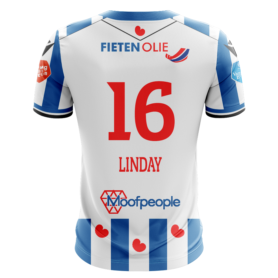 Marcus Linday | SC Heerenveen - Feyenoord | MatchWornShirt