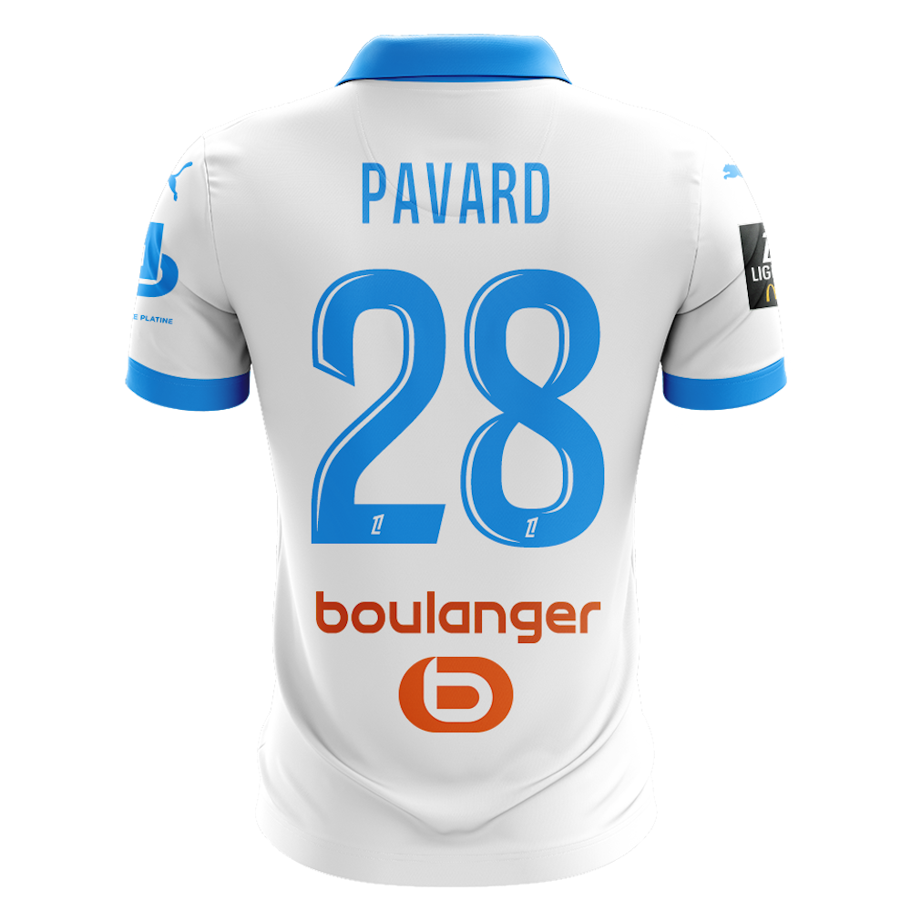 Benjamin Pavard | Olympique de Marseille - FC Nantes | MatchWornShirt