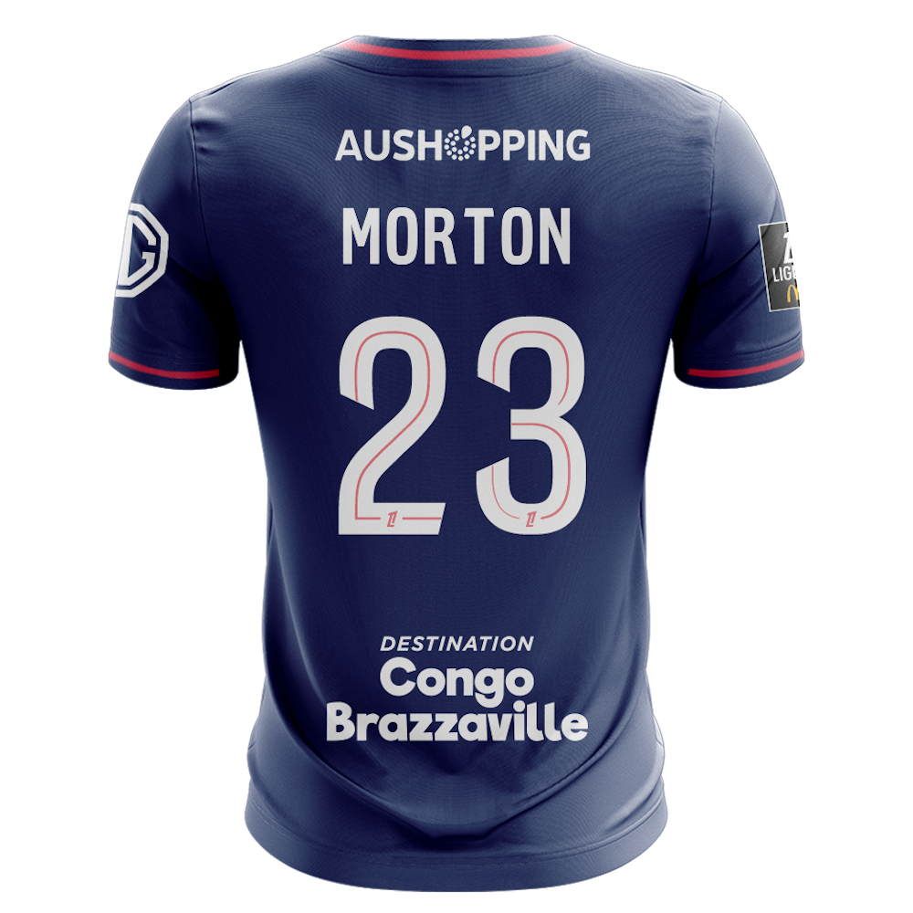 Tyler Morton | AS Monaco - Olympique Lyonnais | MatchWornShirt