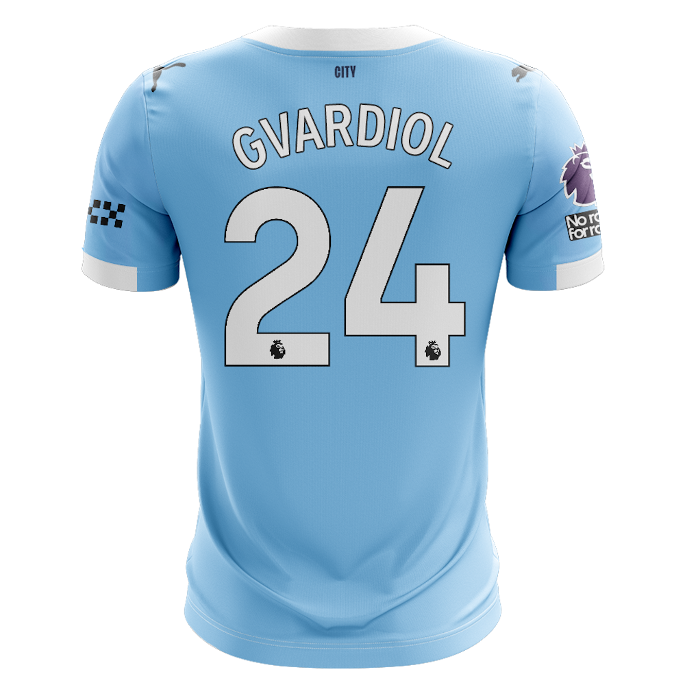 Joško Gvardiol | Manchester City - Sunderland | MatchWornShirt