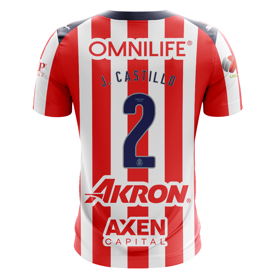 José Castillo Pérez | FC Juárez - Chivas Guadalajara | MatchWornShirt