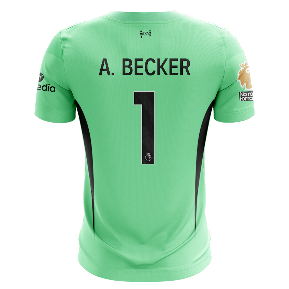 Alisson Becker | Liverpool - Brighton & Hove Albion | MatchWornShirt
