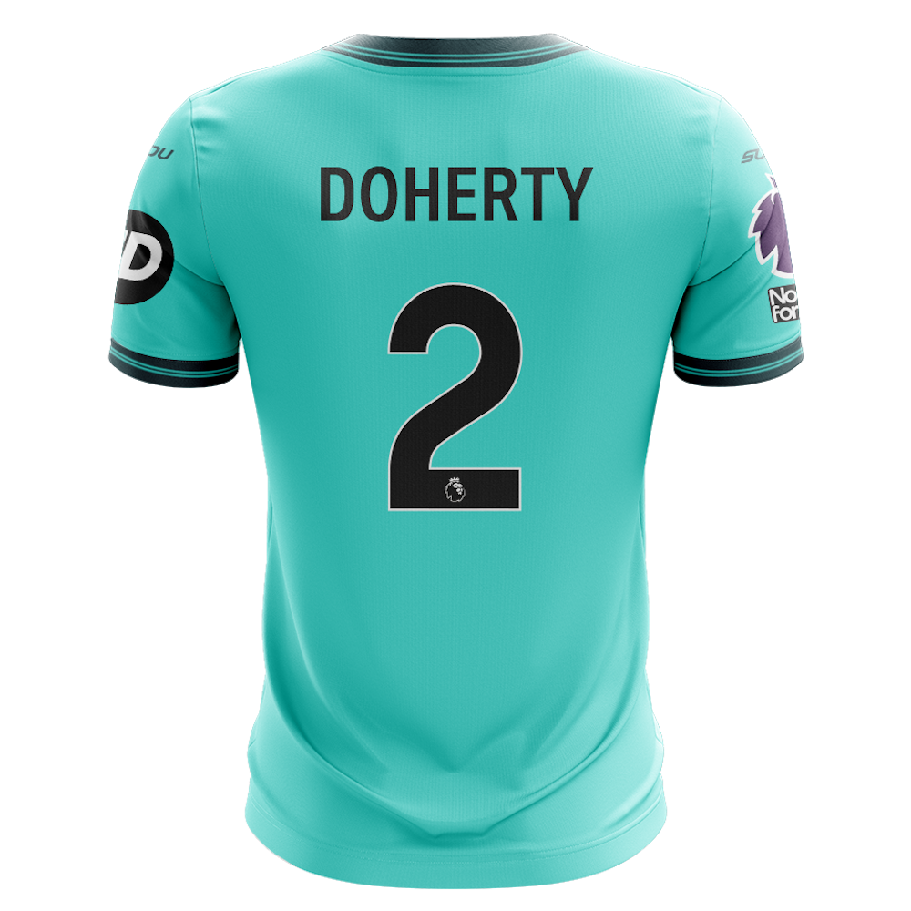 Matt Doherty | Arsenal - Wolverhampton Wanderers | MatchWornShirt