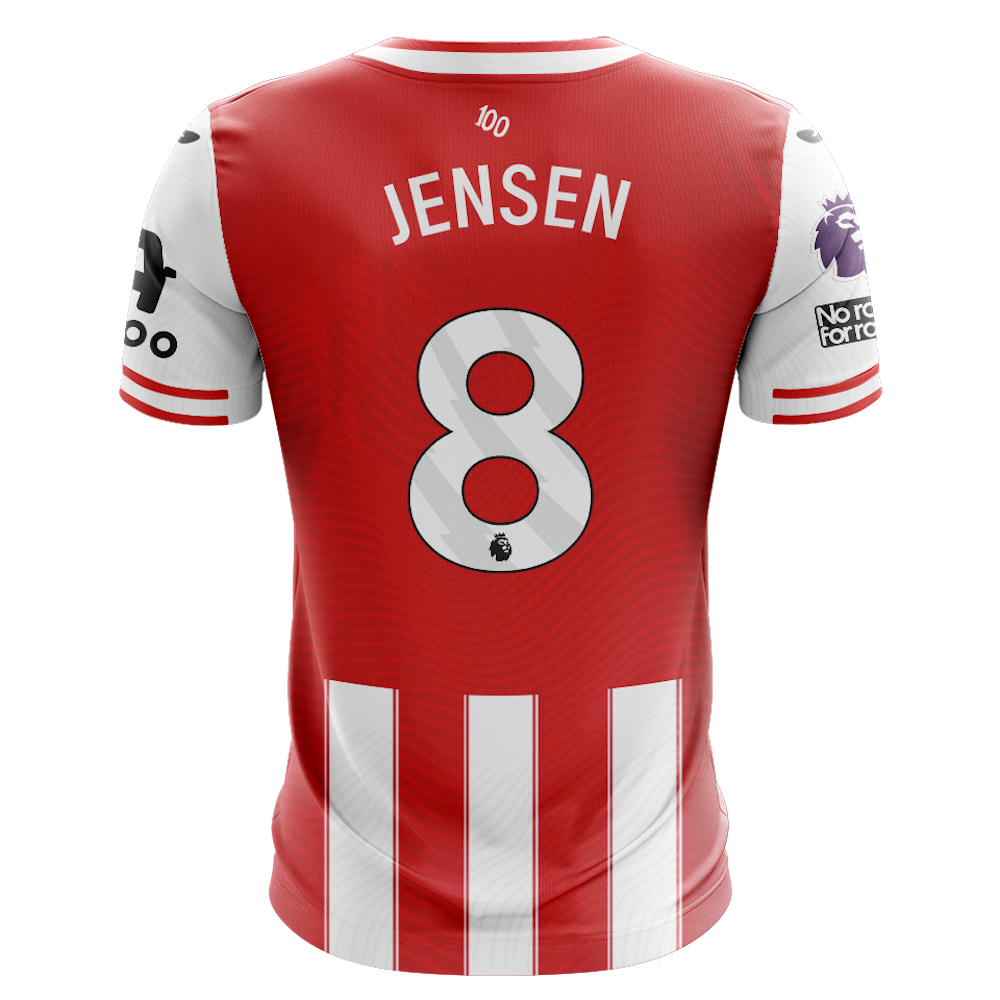Mathias Jensen | Brentford - Nottingham Forest | MatchWornShirt