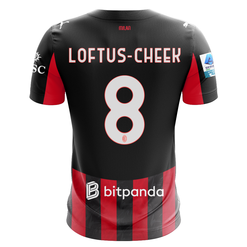 Ruben Loftus-Cheek | AC Milan - Genoa CFC | MatchWornShirt