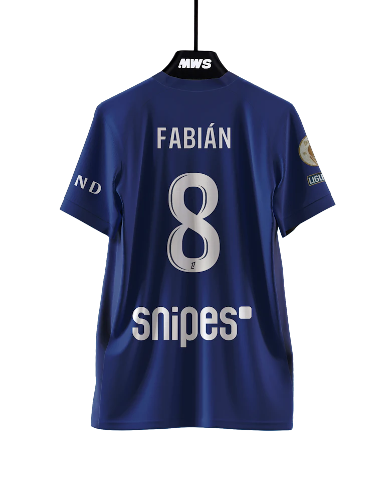 Fabián | Paris Saint-Germain - Olympique Lyonnais | MatchWornShirt