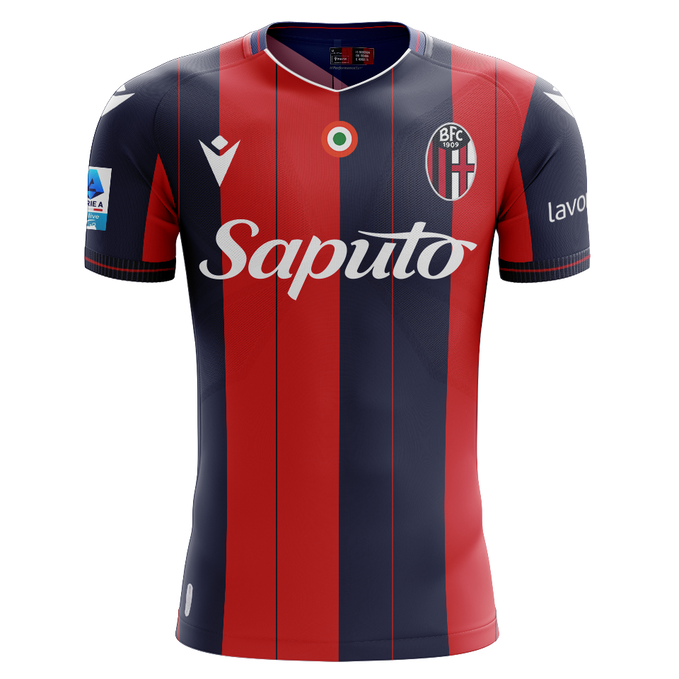 Nadir Zortea | Bologna Fc 1909 - Fiorentina | MatchWornShirt
