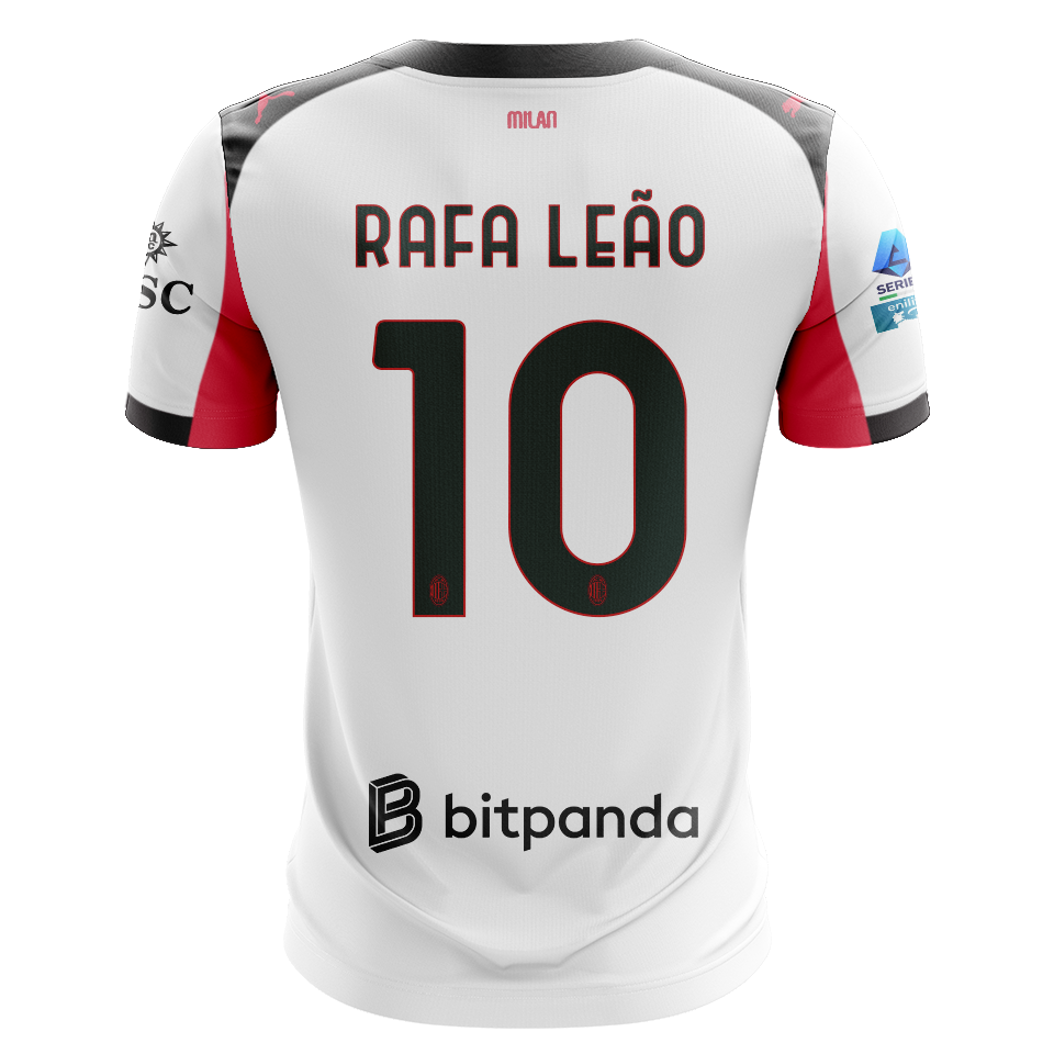 Rafael Leão | Fiorentina - AC Milan | MatchWornShirt