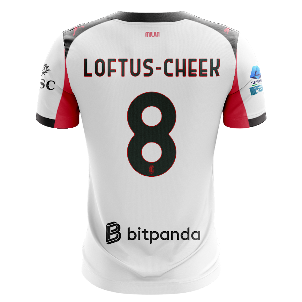 Ruben Loftus-Cheek | Cagliari Calcio - AC Milan | MatchWornShirt
