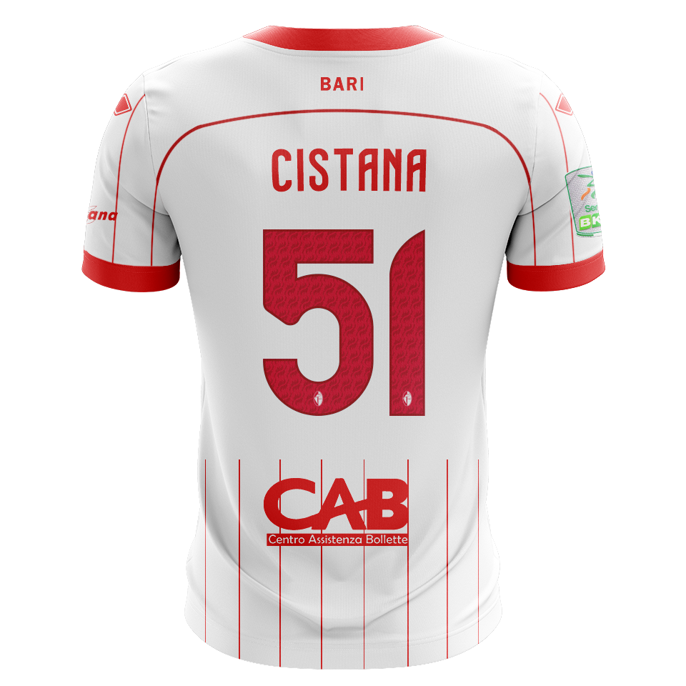 Andrea Cistana | S.S.C. Bari - Juve Stabia | MatchWornShirt