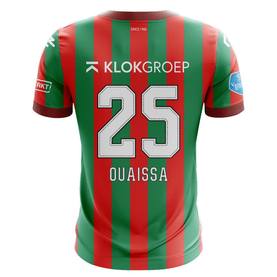 Sami Ouaissa | NAC Breda - NEC | MatchWornShirt