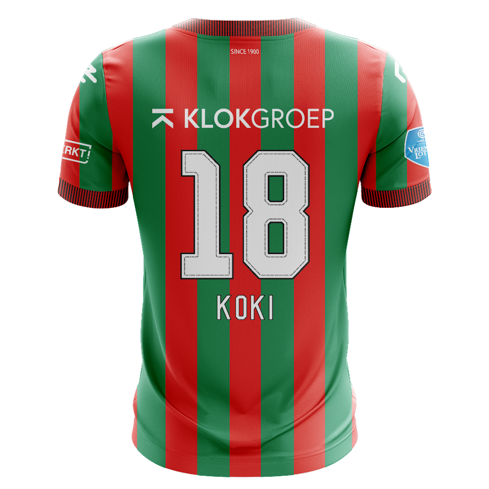 Koki Ogawa 小川航基 | NAC Breda - NEC | MatchWornShirt