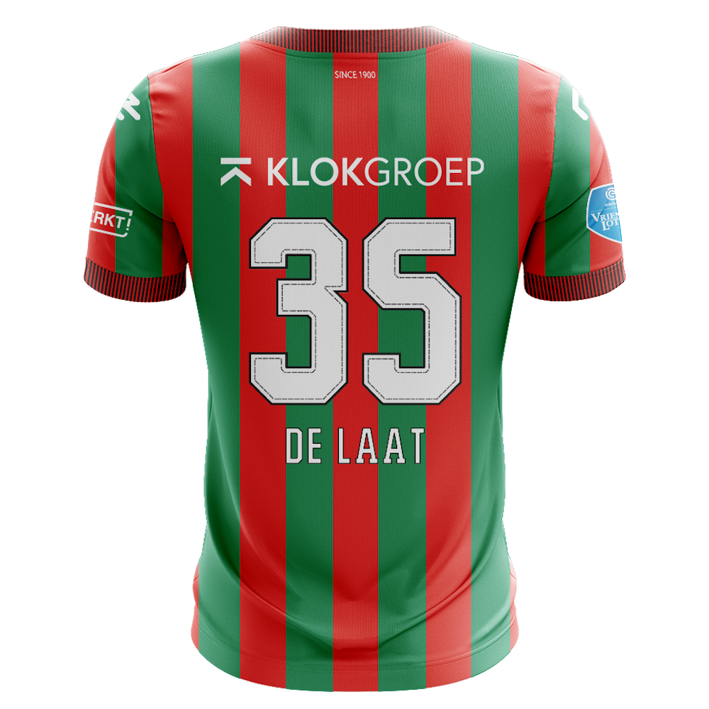 Sam de Laat | NEC - Sparta Rotterdam | MatchWornShirt