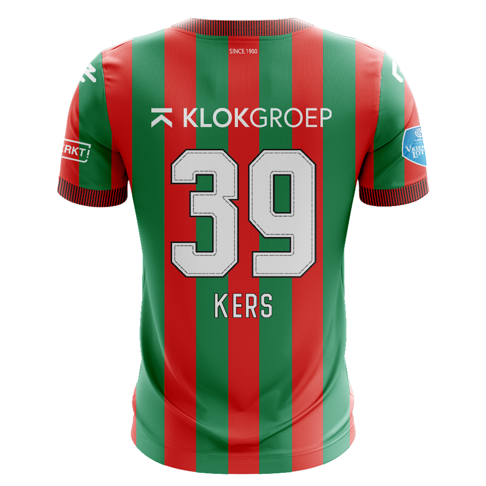 Kevin Kers | NEC - PEC Zwolle | MatchWornShirt