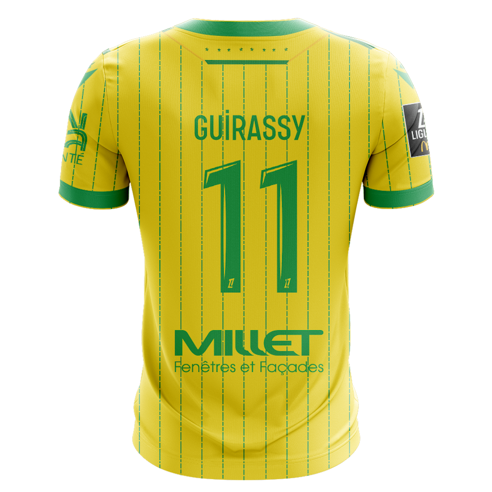 Bahereba Guirassy | FC Nantes - OGC Nice | MatchWornShirt