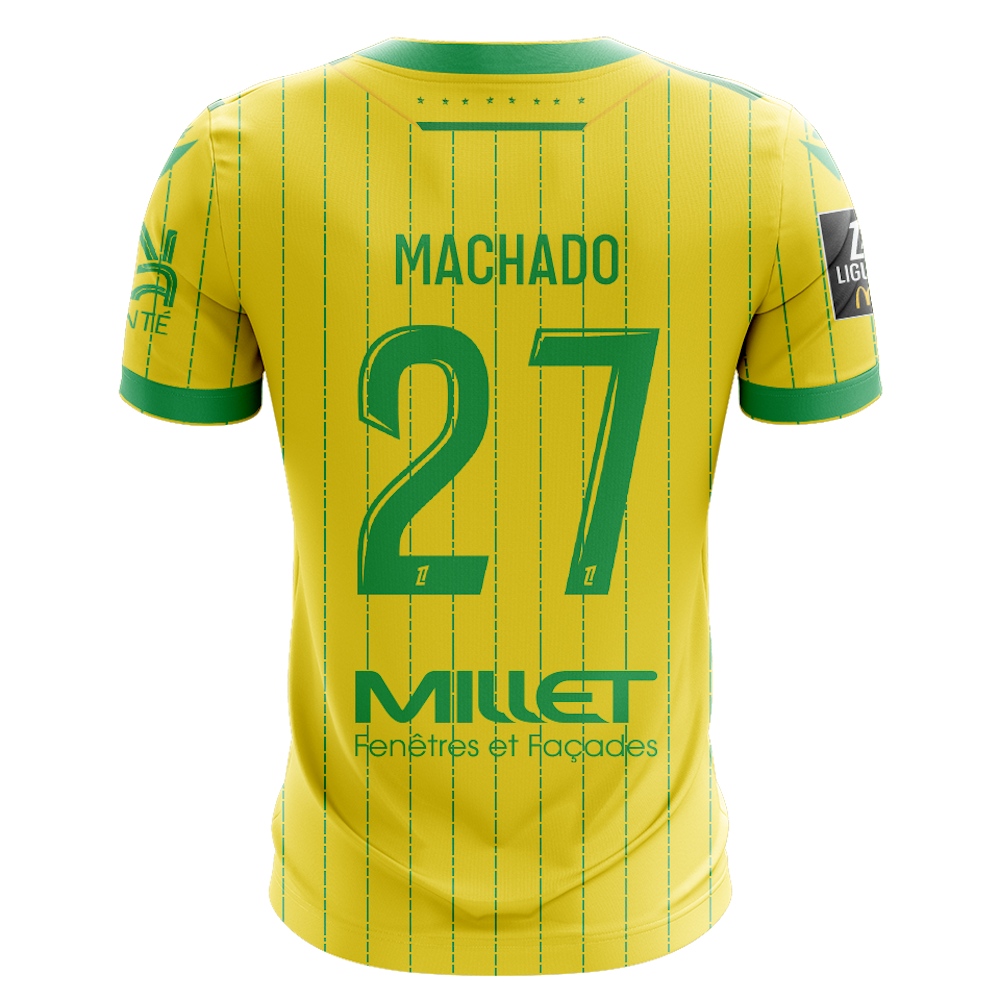 Deiver Machado | FC Nantes - Paris FC | MatchWornShirt