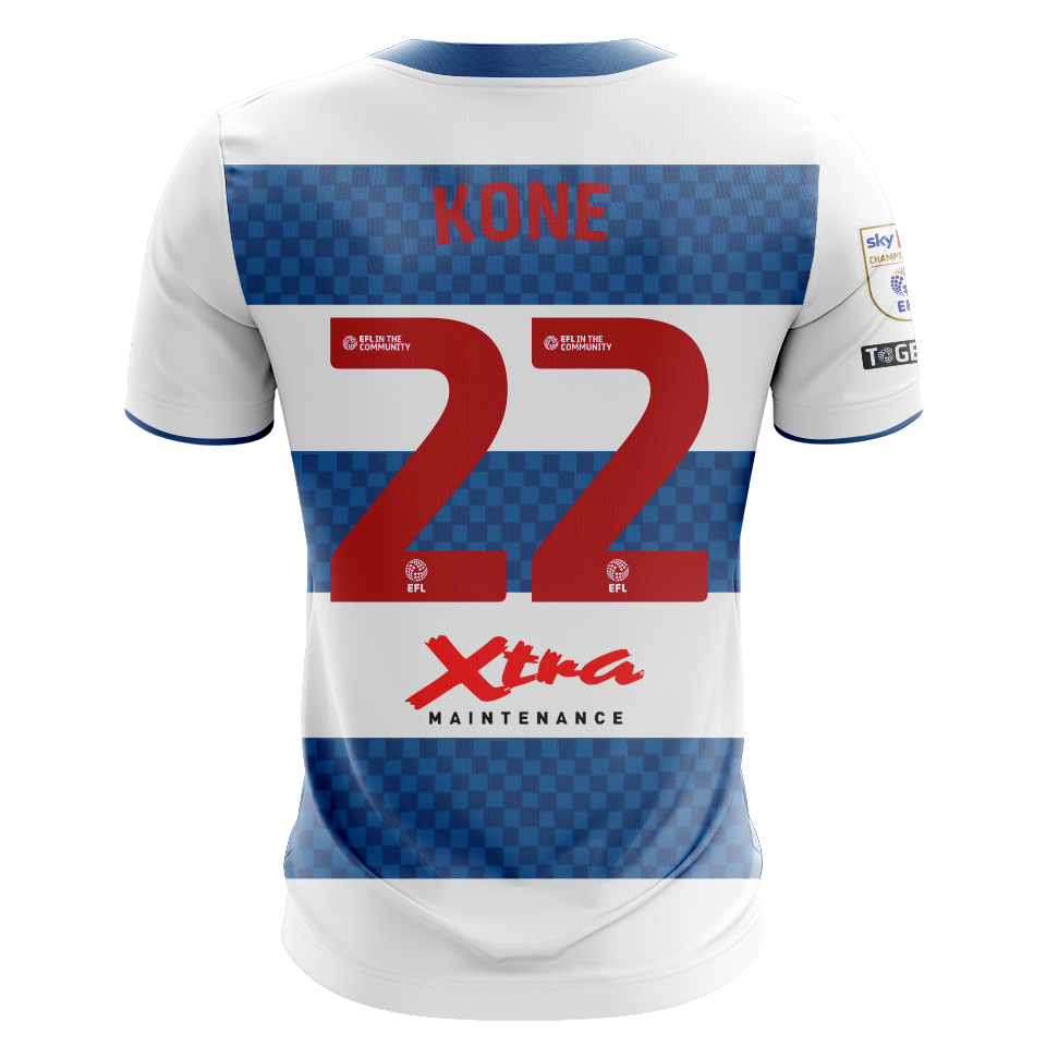 Richard Kone | Queens Park Rangers - Wrexham A.F.C. | MatchWornShirt