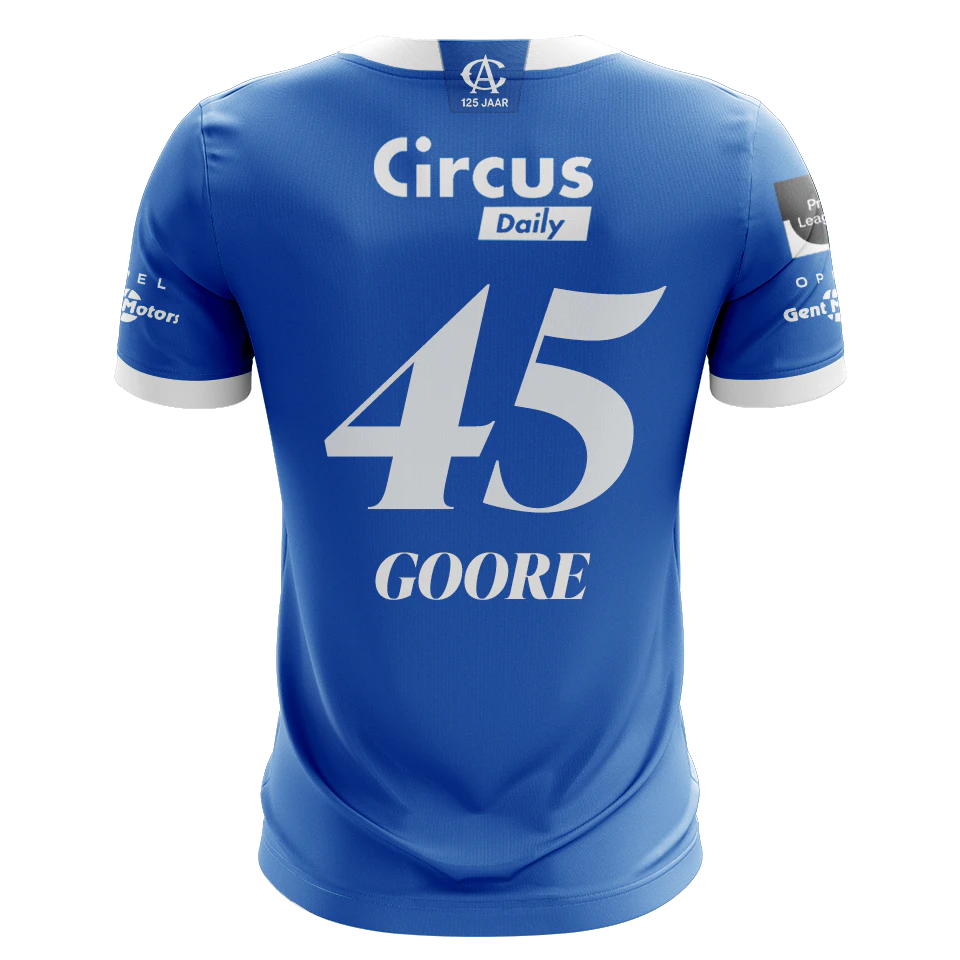 Bi Christ Hyllarion Goore | KAA Gent - RSC Anderlecht | MatchWornShirt