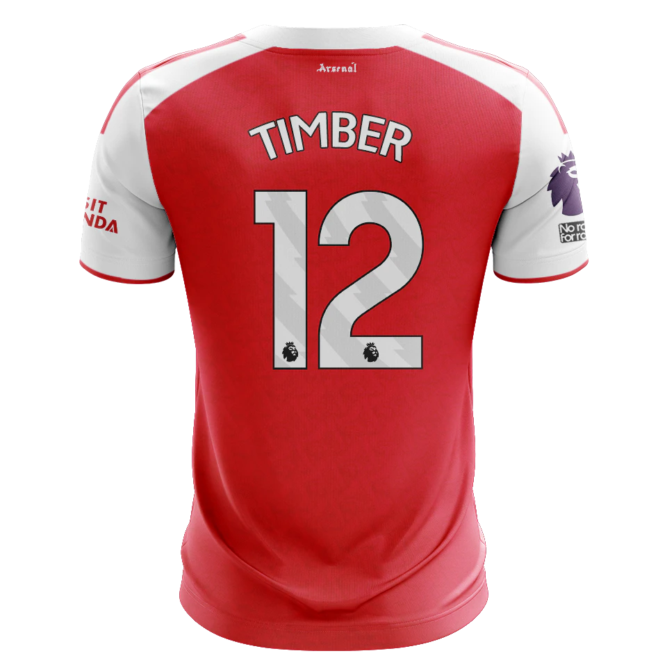 Jurriën Timber | Arsenal - Manchester United | MatchWornShirt