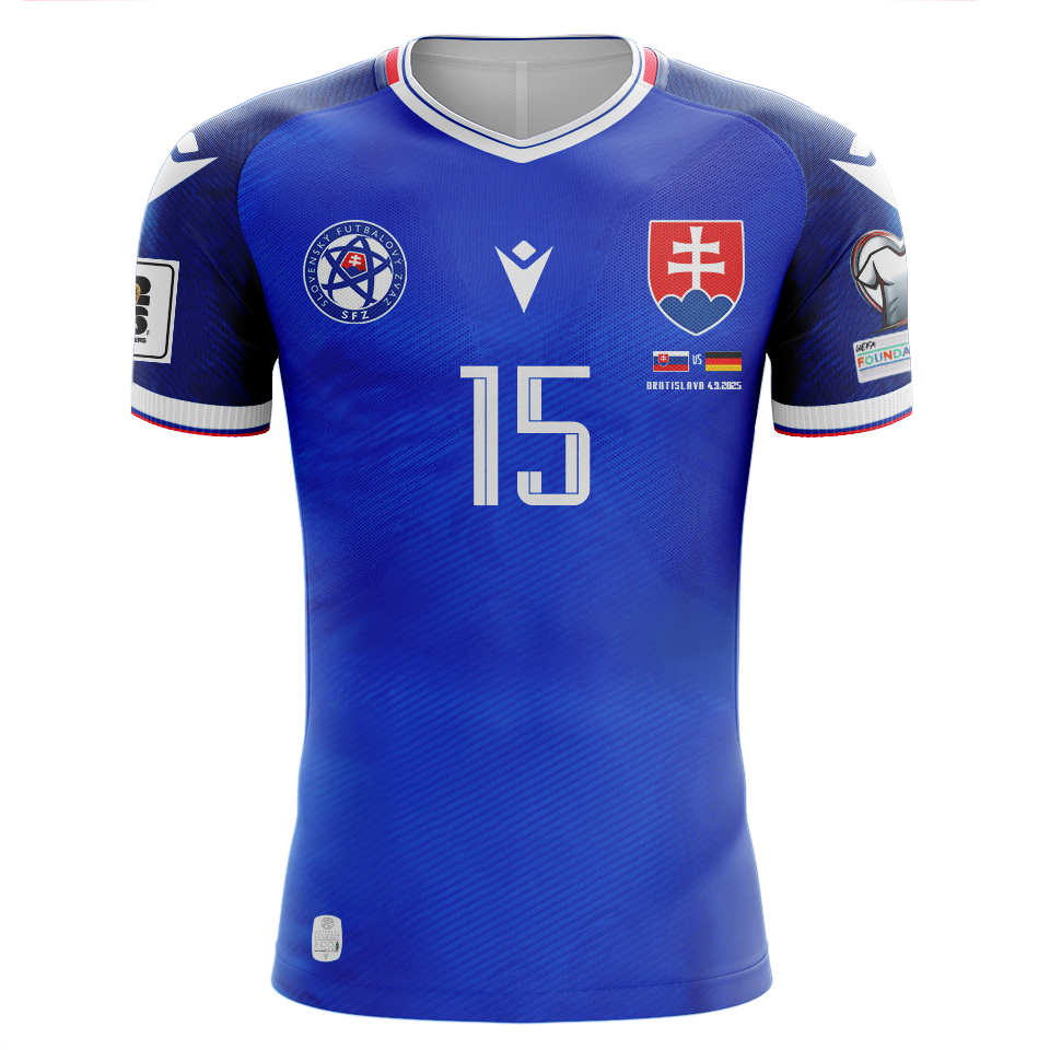 Dávid Strelec | Slovakia - Germany | MatchWornShirt