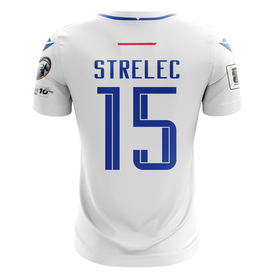 Dávid Strelec | Luxembourg - Slovakia | MatchWornShirt