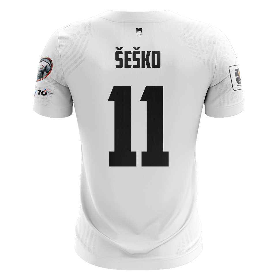 Benjamin Šeško | Slovenia - Sweden | MatchWornShirt