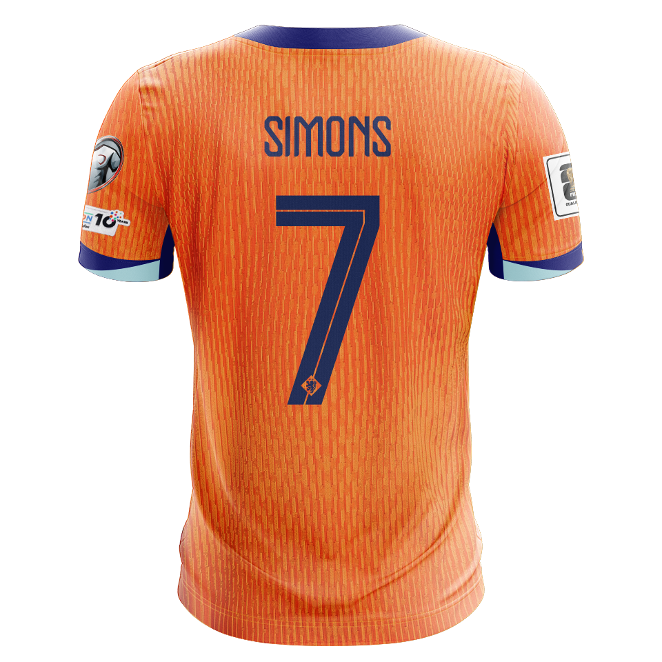 Xavi Simons | Netherlands - Poland | MatchWornShirt