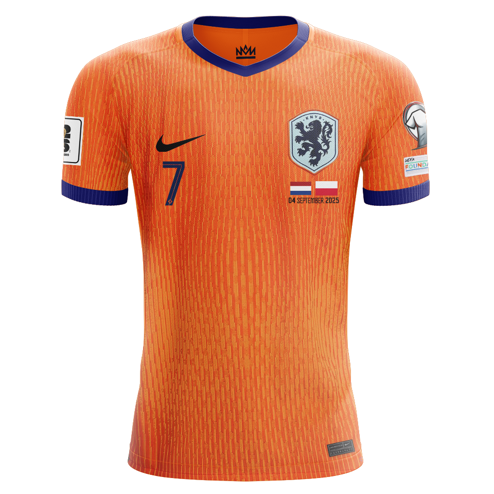 Xavi Simons | Netherlands - Poland | MatchWornShirt
