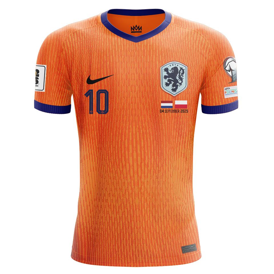 Memphis Depay | Netherlands - Poland | MatchWornShirt
