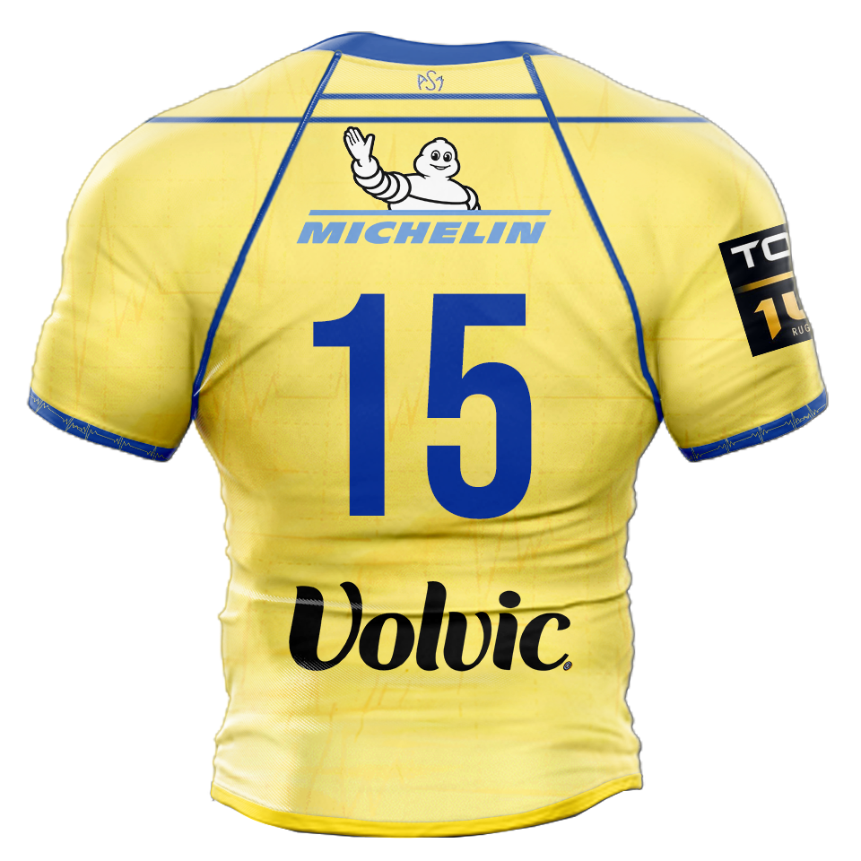 Alex Newsome | ASM Clermont Auvergne - Stade Rochelais | MatchWornShirt