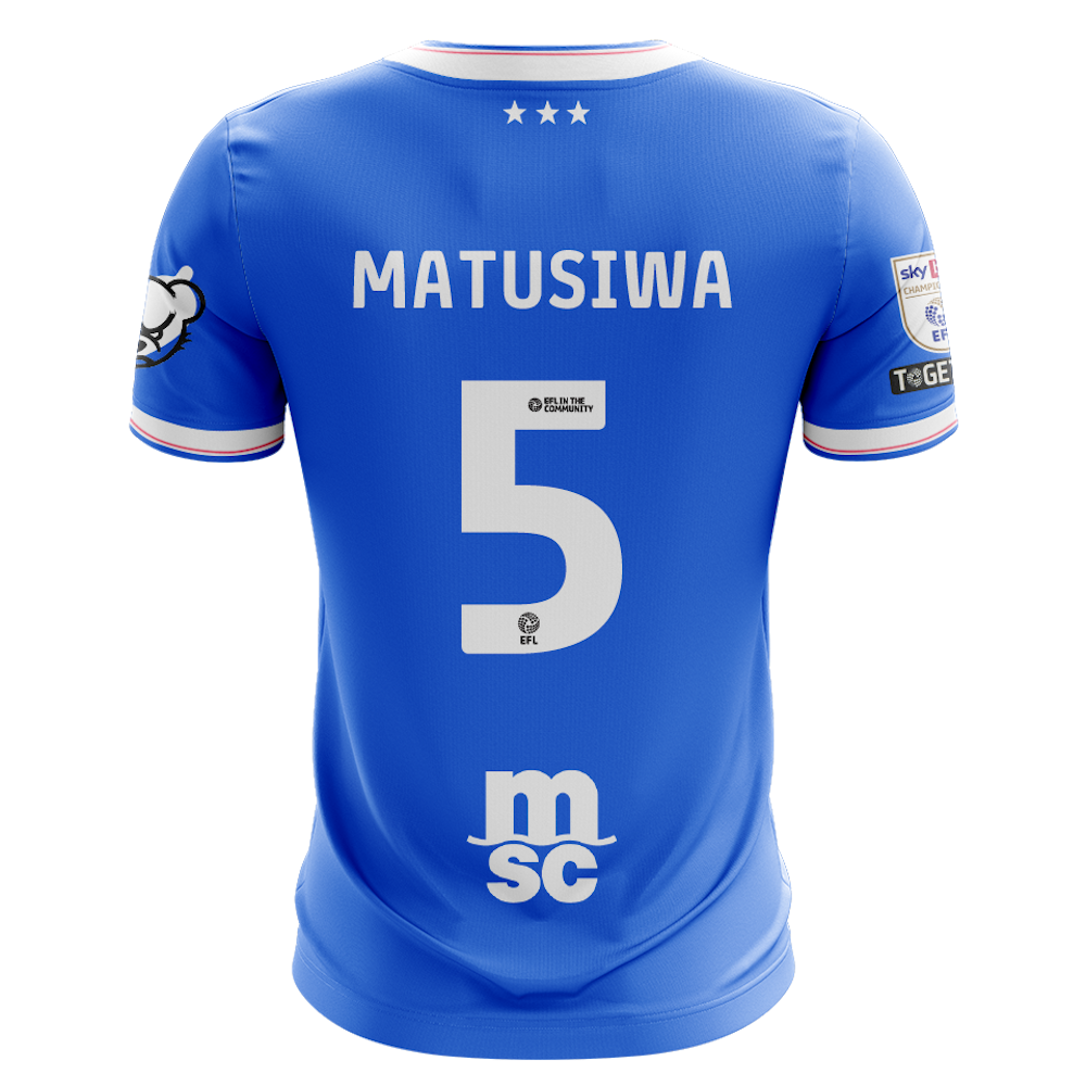 Azor Matusiwa | Sheffield United - Ipswich Town | MatchWornShirt